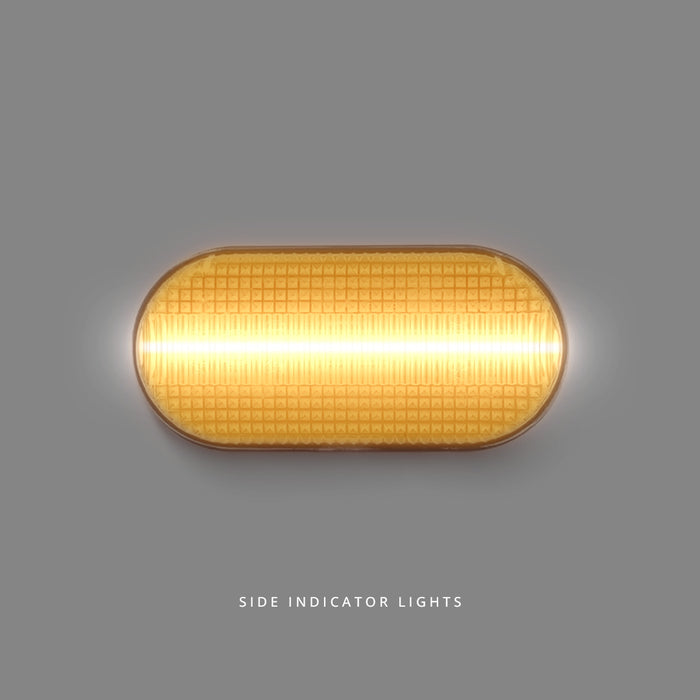 Nissan 350Z / Z33 Fairlady (2003- 2009) Clear Side Fender Marker Indic ...