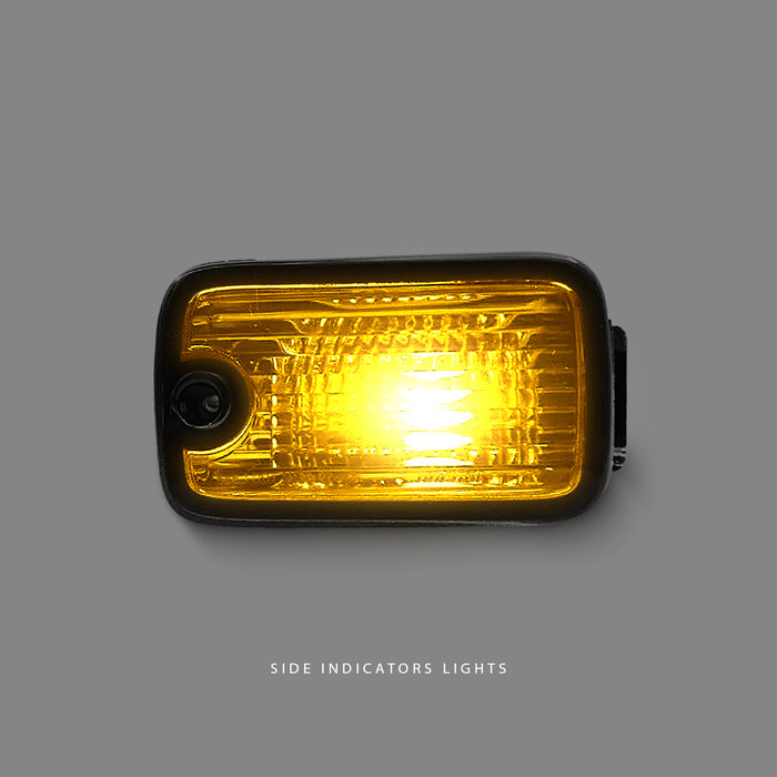 Nissan 180SX S13 (1991 - 1997) Black Side Fender Marker Indicator Ligh ...
